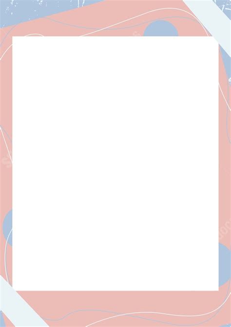 Simple Yet Adorable Floral Design Page Border Background Word Template And Google Docs For Free