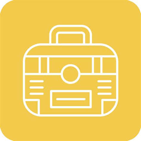 Briefcase Line Round Corner Background Icons 14688374 Vector Art At Vecteezy