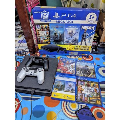 Jual PS 4 Slim 1TB Lengkap Ex Pemakaian Pribadi | Shopee Indonesia