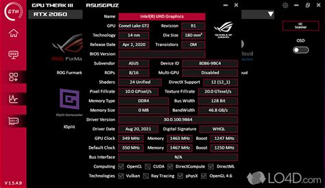 Asus Gpu Tweak Iii Screenshots