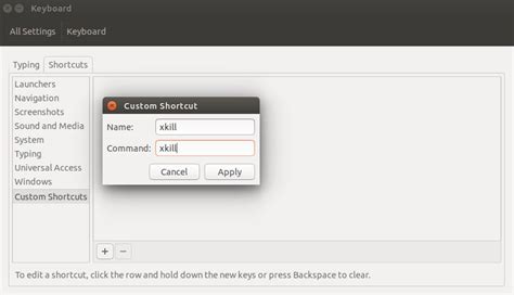 Ubuntulinux Force Kill Unresponsive Program In Less Than 10 Seconds