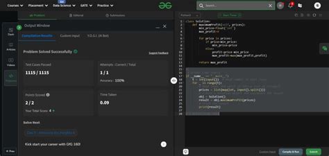 Dsa Codingchallenge Geeksforgeeks Problemsolving Learning Keepcoding Gowtham B