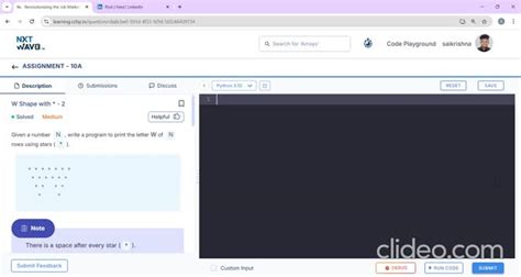 Sai Krishna On Linkedin Day30 Python Codingchallenge Nextwave