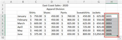 How To Number Rows In Microsoft Excel