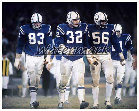 Nfl Baltimore Colts Ted Hendricks Mike Curtis Ray May Color 8 X 10 Photo Pic Ebay