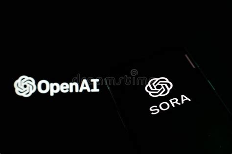 Openai Sora Logo Is Displayed On A Smartphone Screen Openai Announced