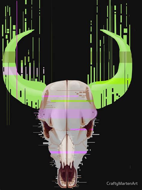 Fatal Error Glitch Skull T Shirt By Craftymartenart Redbubble