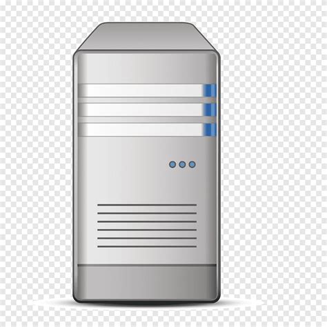 Silver Computer Tower Illustration Computer Icons Computer Servers Database Server Host