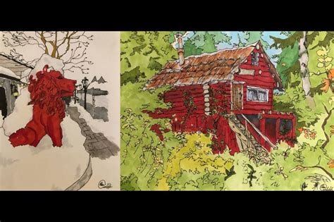 Sketchy West Vancouver High Spirited Artist Breathes Life Into Local Nooks And Crannies