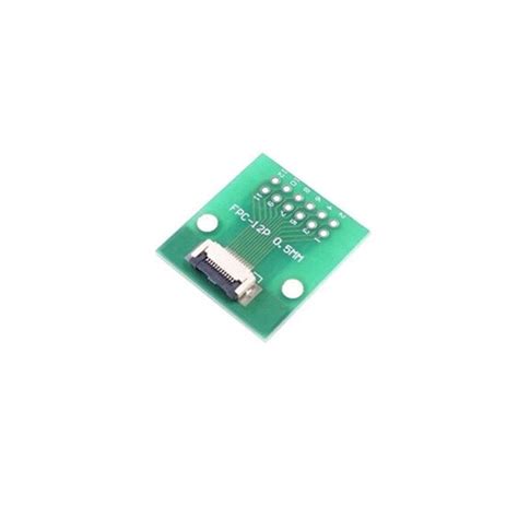 Ffc Fpc 15 Pin Adapter Board 1mm To 2 54mm Soldered Connector Roboticsdna