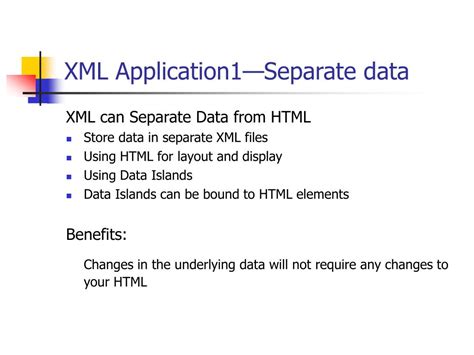 PPT XML Introduction PowerPoint Presentation Free Download ID 653964