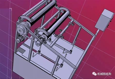 【非标数模】纤维纺纱机构3d图纸 Stp格式solidworks 仿真秀干货文章