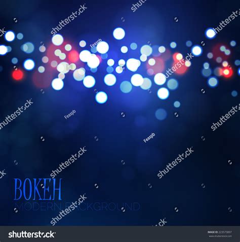 Colorful Bokeh Background Vector Illustration Stock Vector Royalty Free 223573897 Shutterstock