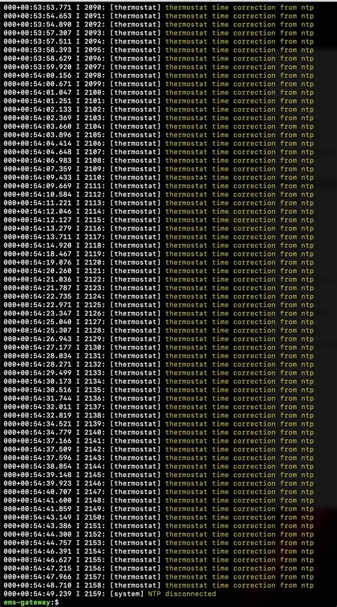 Fr100 Thermostat Time Correction From Ntp · Issue 536 · Emsespems Esp32 · Github