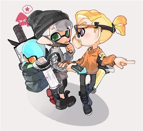 Spl Ya Inkling Babe Inkling Player Character Octoling Swim Form Nintendo Splatoon Series