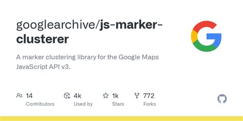 GitHub Googlearchive Js Marker Clusterer A Marker Clustering Library For The Google Maps