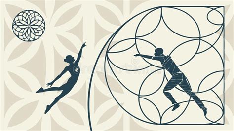 Abstract Dancers Silhouettes Movement And Artistic Expression Vector Design Generative Ai Stock