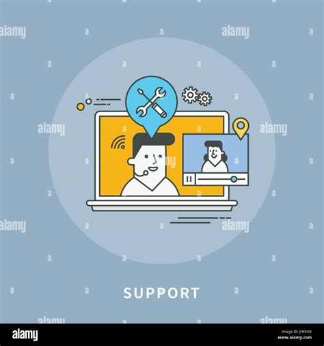 Circle Color Line Flat Design Of Coding Modern Vector Illustration Stock Vector Image Art Alamy