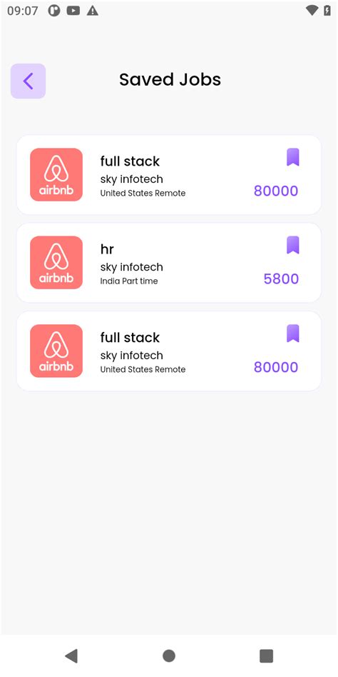 Job Finding Application Using Flutter Firebase Backend By Brainbinary
