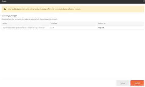 网页请求复制为curl，然后导入postman调用curl导入postman Csdn博客