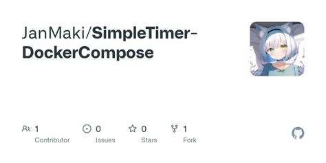 Github Janmakisimpletimer Dockercompose