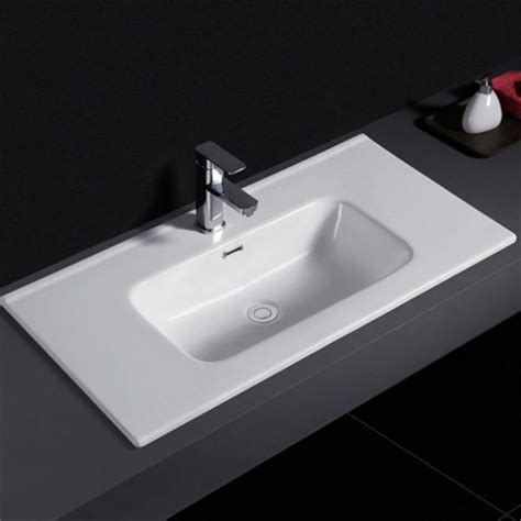Lavabo De Encastrado Cerámica Cb 3003 Lavabos Integrados De Porcelana