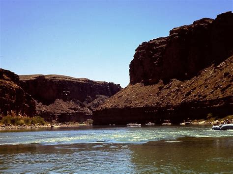 Grand Canyon From The River Level Geologyvirtualtrips