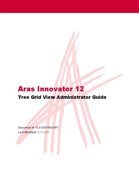 Aras Innovator 120 Tree Grid View Administrator Guide Unduh Gratis