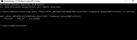 How Do I Find The Installed NET Versions Myw