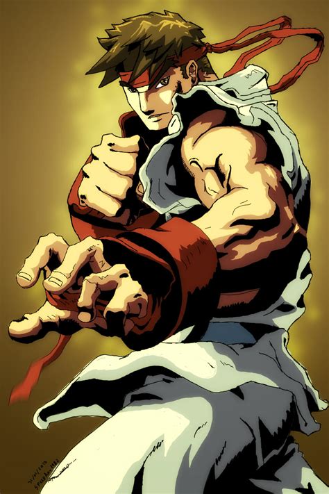 Ryu Street Fighter By Speedart On Deviantart