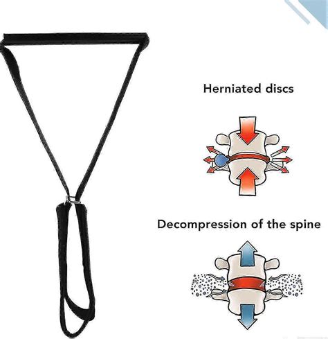 Neck Stretcher Strap Spine Chiropractic Decompression Tool With Chin