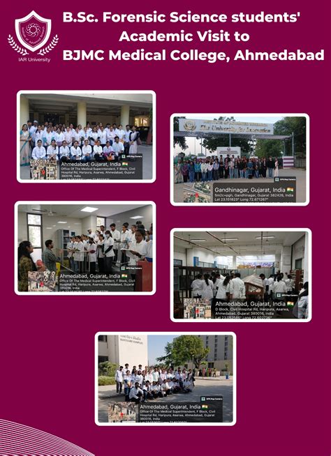 Academic Visit To Bjmc Medical College Ahmedabad Iar Institute Of