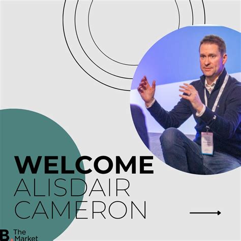 Exciting News We Are Thrilled To Welcome Alisdair Cameron To B