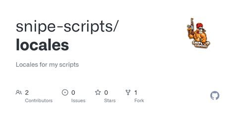 Github Snipe Scriptslocales Locales For My Scripts