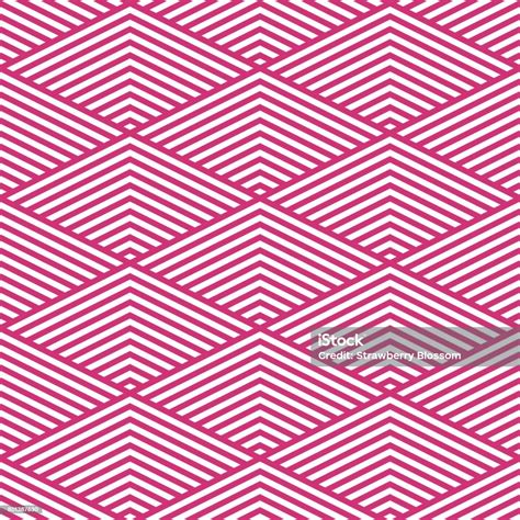 패턴 스트라이프 원활한 핑크 톱 풀 그리고 화이트 색상입니다 쉐 브 론 패턴 스트라이프 추상 배경 벡터입니다 갈매기표 수장에 대한 스톡 벡터 아트 및 기타 이미지 Istock