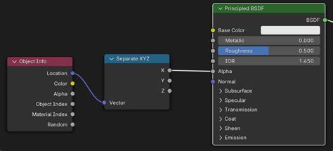 Access Object Parameters From Within Material As Drivers Materials