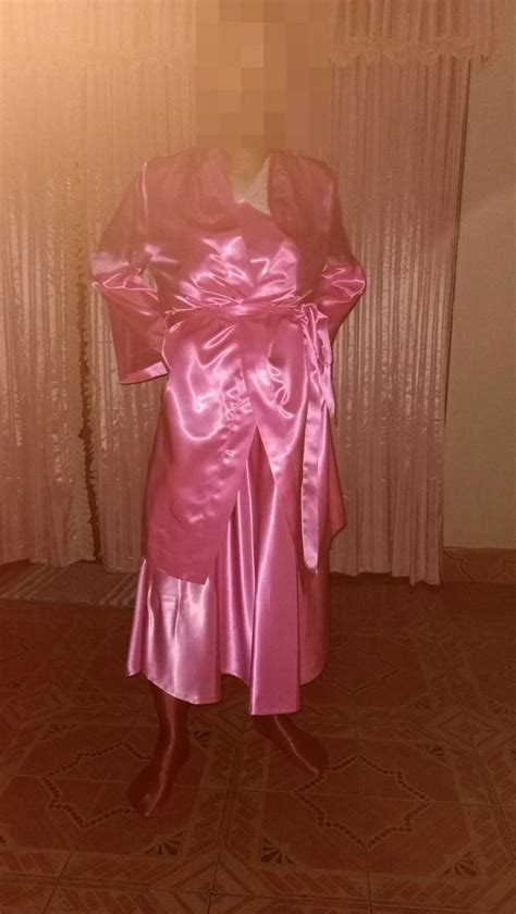 Pink Satin Dress Pics Xhamster
