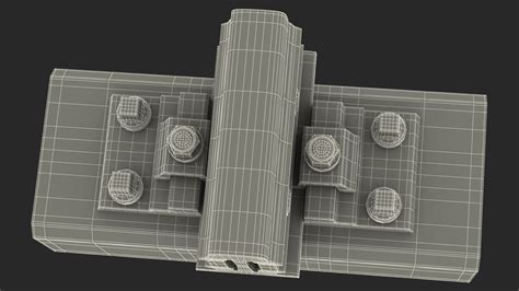 Clamp Rail Fastening System Collection 3d Model 49 3ds Fbx Obj Ma Max C4d Free3d
