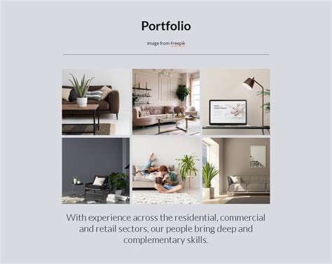 Interior Studio Projects Css Template By Nicepage