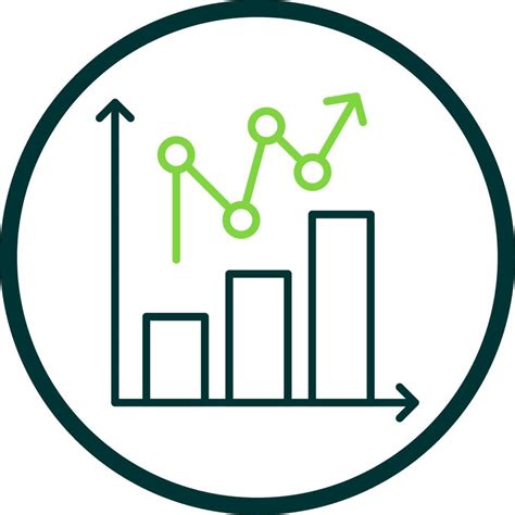 Statistical Chart Line Circle Icon Design 43754349 Vector Art At Vecteezy