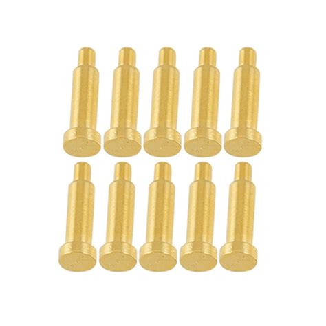 Ochoos 10 Pcs Spherical Tipped Spring Loaded Probes Testing Pins