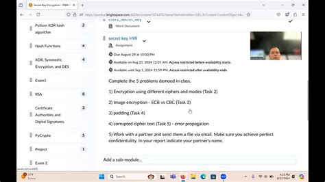 openssl encrypt a file an image and padding practical cryptography youtube