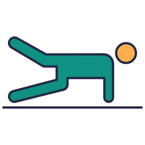 Exercise Generic Outline Color Icon