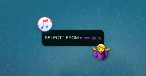 How To Query Data From Iphone Backup Sqlite And Plist Files