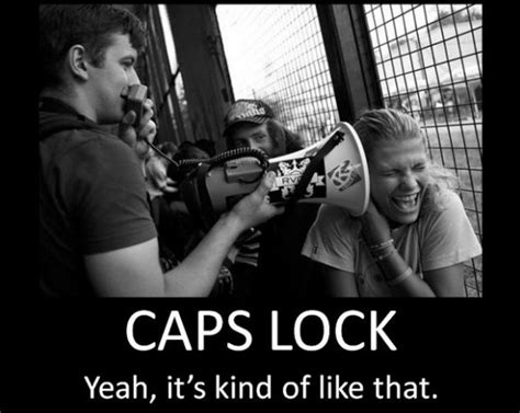 STOP CAPS LOCK Printf