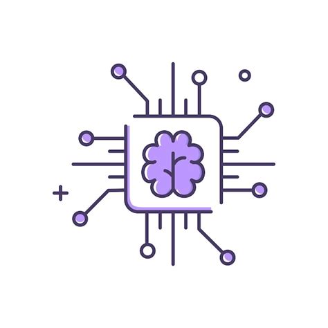 Premium Vector Artificial Intelligence Intelligent Systems Vector Illustration Icon Design