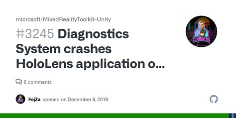 Diagnostics System Crashes Hololens Application On Start · Issue 3245