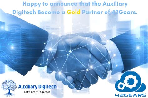 Auxiliary Digitech On Linkedin Partnership 42gears Goldpartner Mobilitymanagement