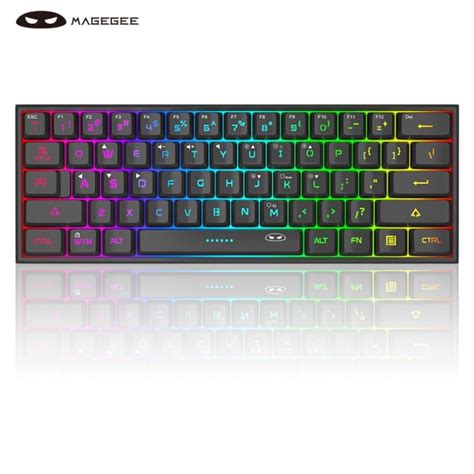 Magegee Ts91 92 60 Compact Wireless Keyboard 61 Keys Rechargeable