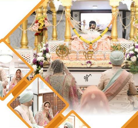 गुरुद्वारे में पवित्र गुरु ग्रंथ साहिब के सामने फिल्म निर्माता गुनीत मोंगा ने मंगेतर सनी कपूर